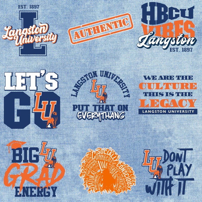 Langston University Patches: DTF Iron-on Patch Kit, HBCU Alumni Gift - Etsy