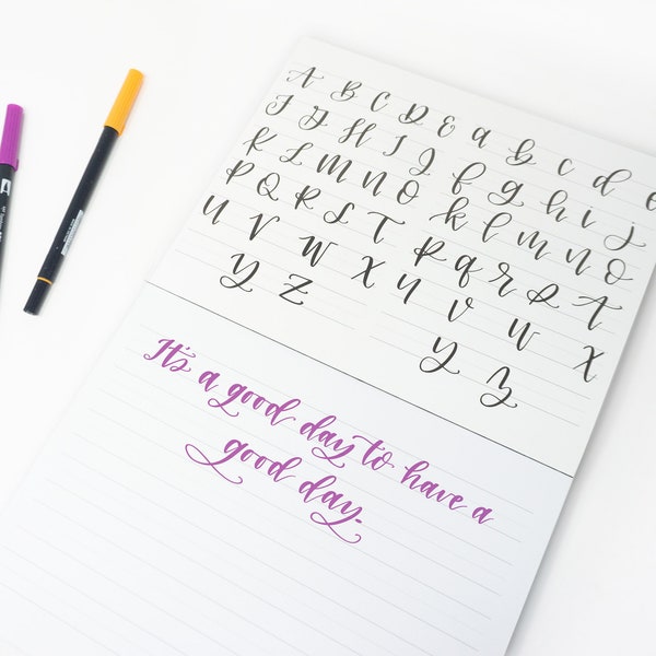 Brush Lettering - Etsy