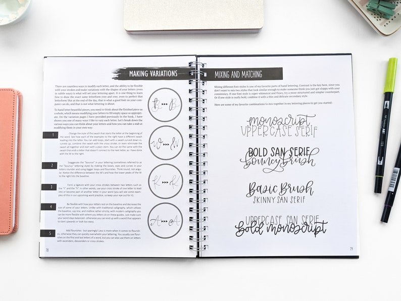 The Ultimate Guide to Modern Calligraphy & Hand Lettering - Etsy