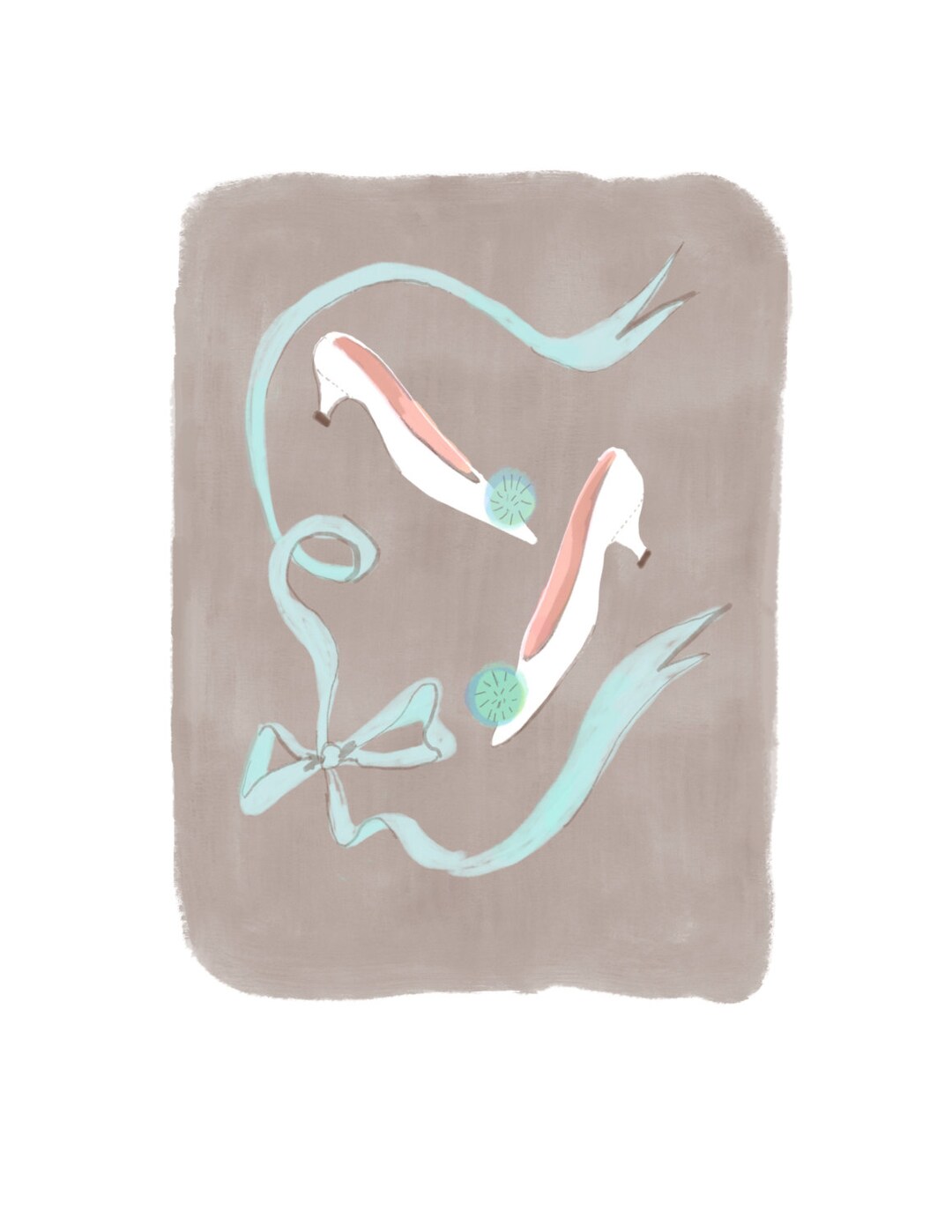 Digital Downloadable Print of Dancing Shoes Art for a - Etsy