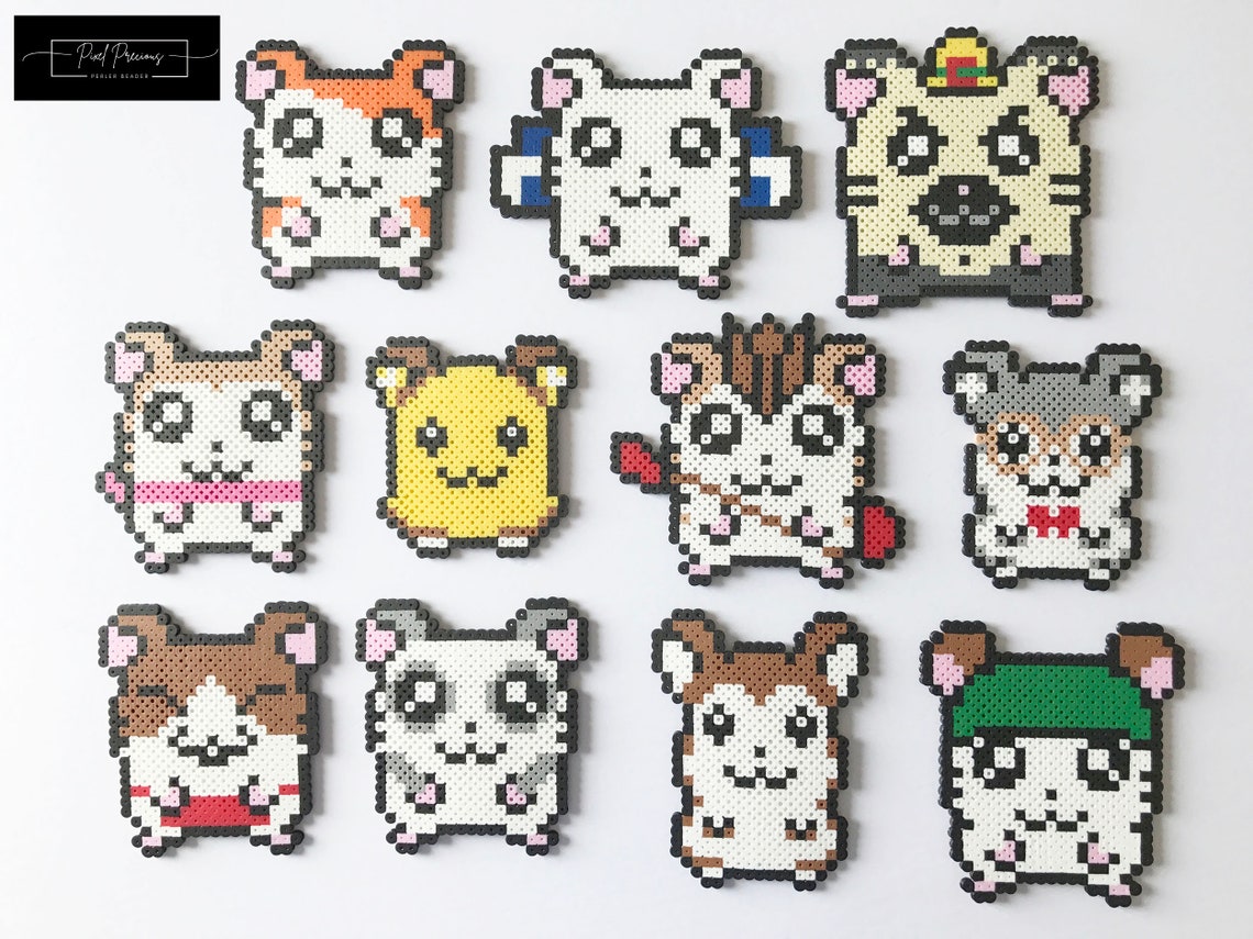 Hamtaro & Friends: Bijou, Boss, Cappy, Dexter, Howdy, Jingle, Maxwell ...