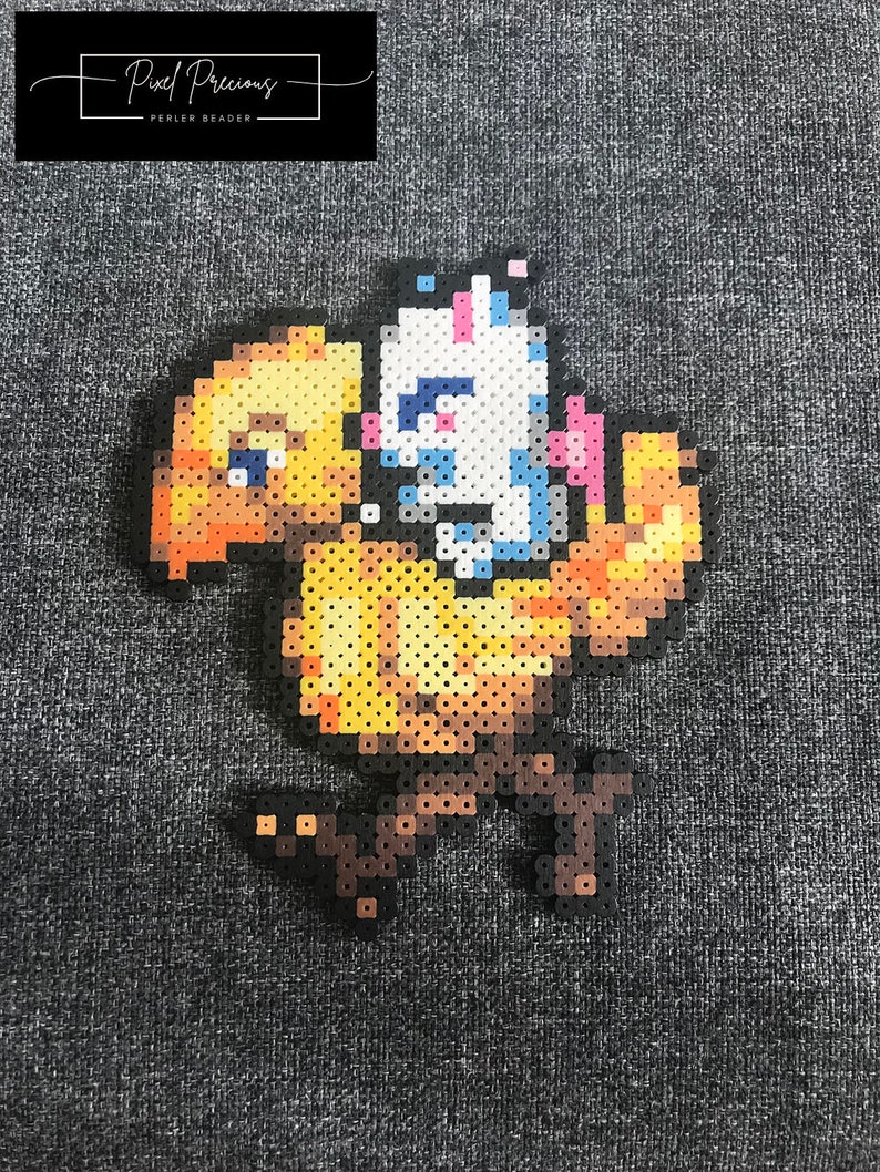 Moogle Riding a Chocobo - Etsy