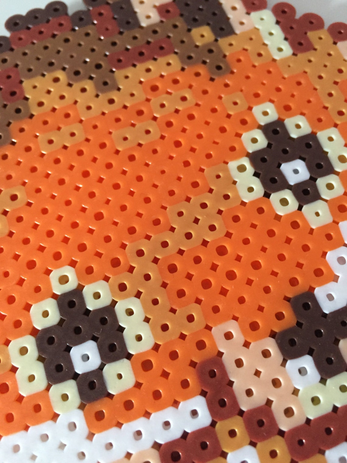 Baby Fox Perler Bead | Etsy Canada