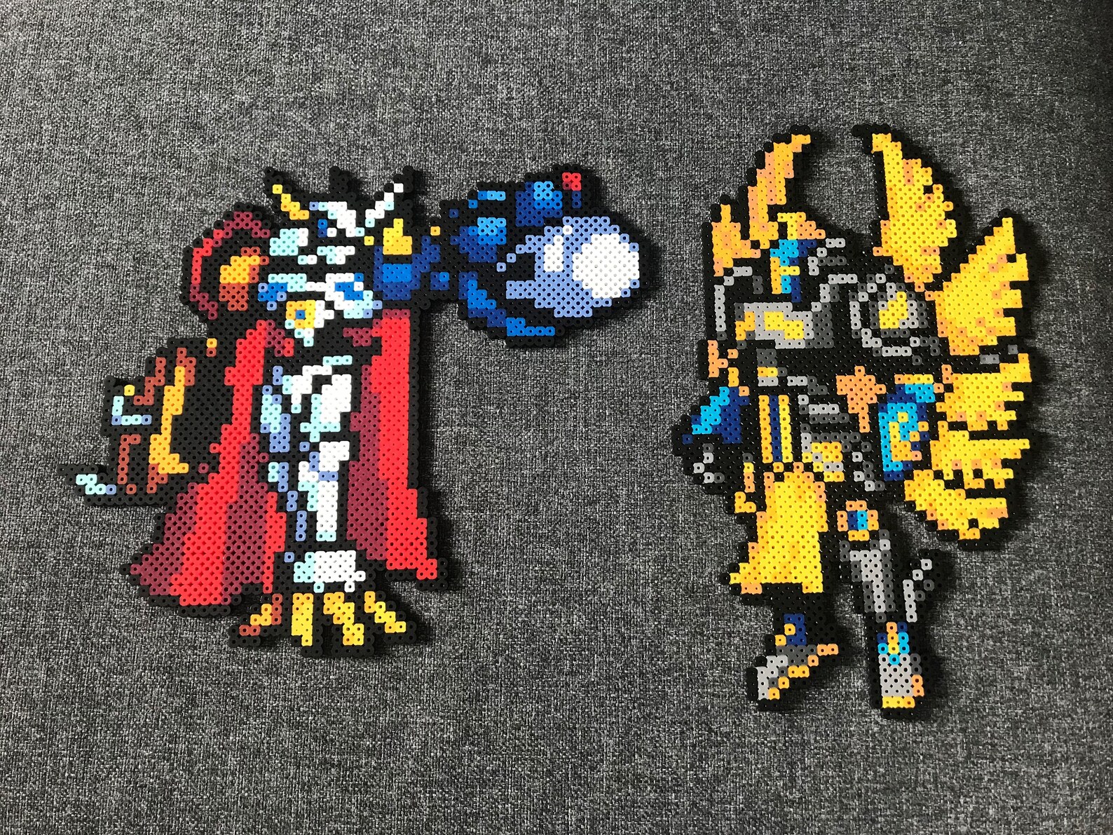 Omnimon & Seraphimon Digimon Perler Beads - Etsy Canada