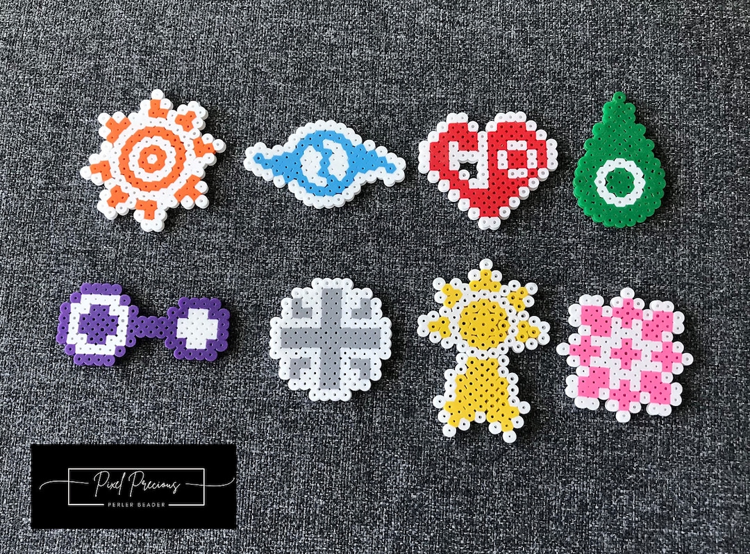 Digimon Crests; Courage, Friendship, Love, Sincerity, Knowledge ...