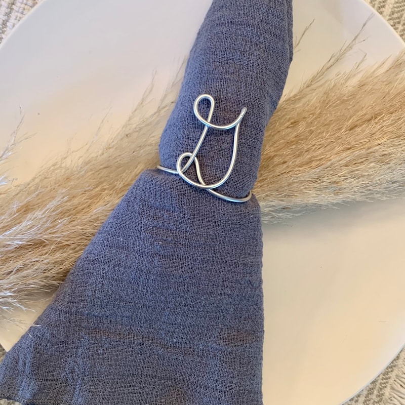 Wire Napkin Rings - Etsy