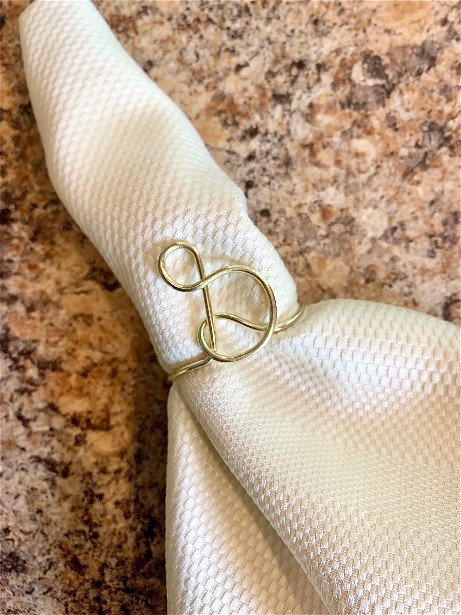 Holiday Napkin Rings Personalized Napkin Rings Initial - Etsy