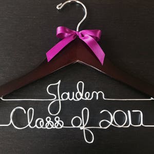 Personalized Graduation Hanger Name Hanger Graduation Gift - Etsy