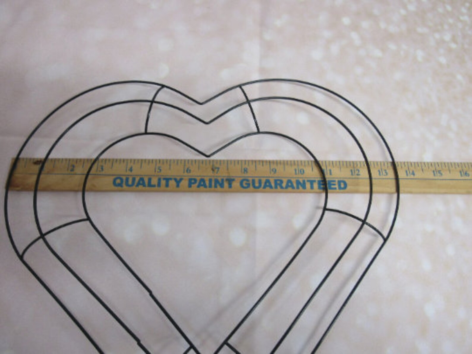 Heart Shape Wire Wreath Great for Craft Projects 12 - Etsy