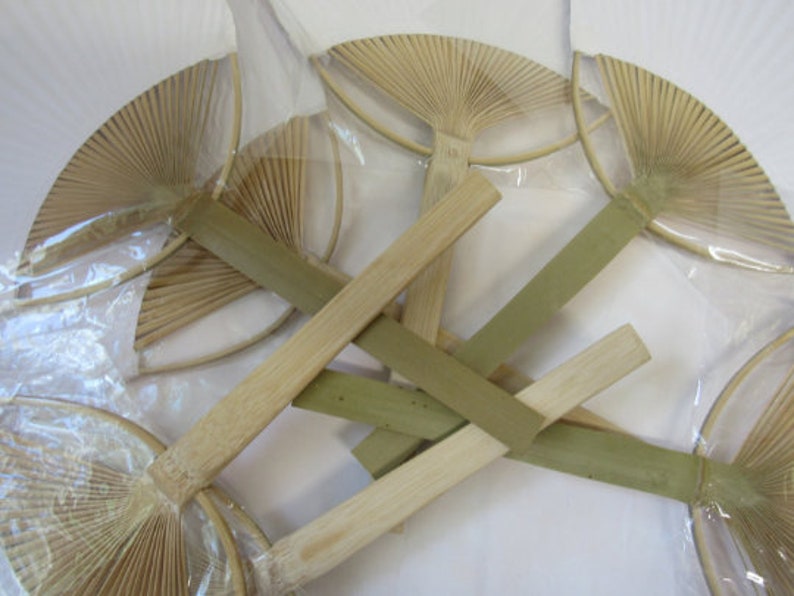 Bamboo Paddle Hand Fans Beach Wedding Fans Tropical Hand Fan - Etsy