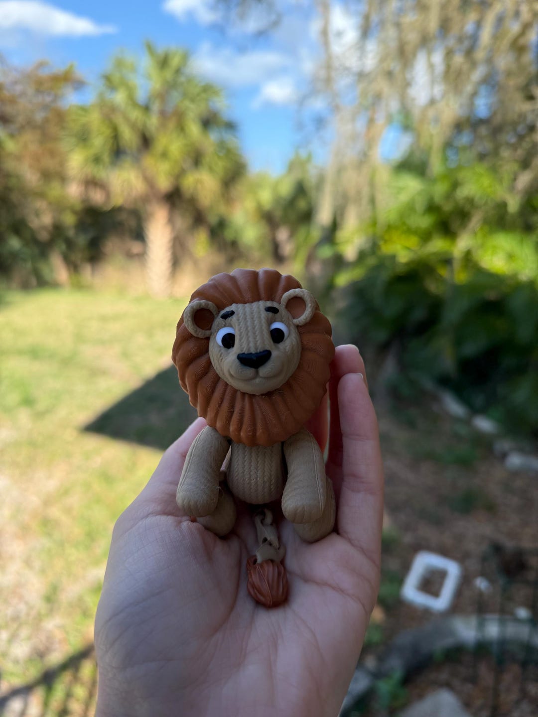 Cuddly Friends Lion | Fidget | Articulated - Etsy