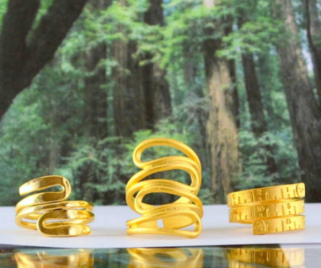 Golden Ruler meter scale Ring, Tailor measurement sewing needlework ...