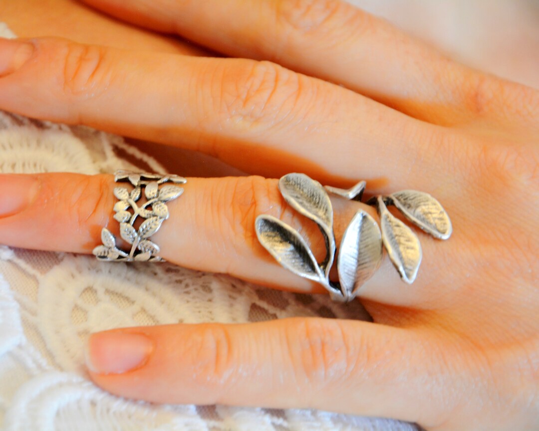 Greek Oak Tree Silver Unisex Ring, Bohemian Mothers Day Gift to Mom ...