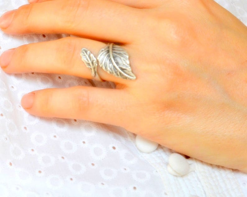 Greek Goddess Ring, Greek Olive Tree Branch Jewelry, Leaf Rustic Oak ...