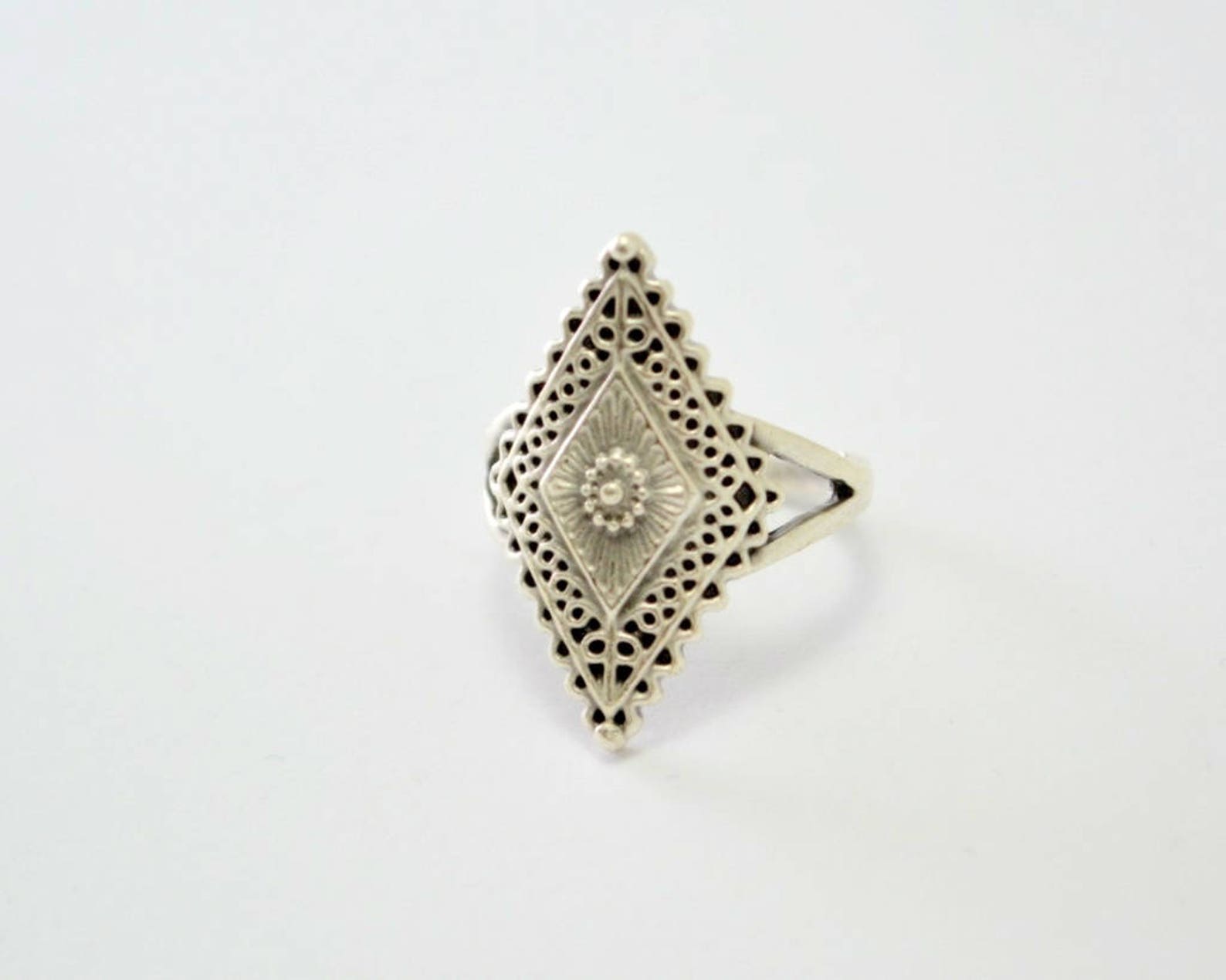 Minimal Ring Turkish Filigree Ring Turkish Symbol Ring - Etsy