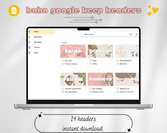 Google Keep Image Headers | Colorful Google Keep Headers | Instant ...