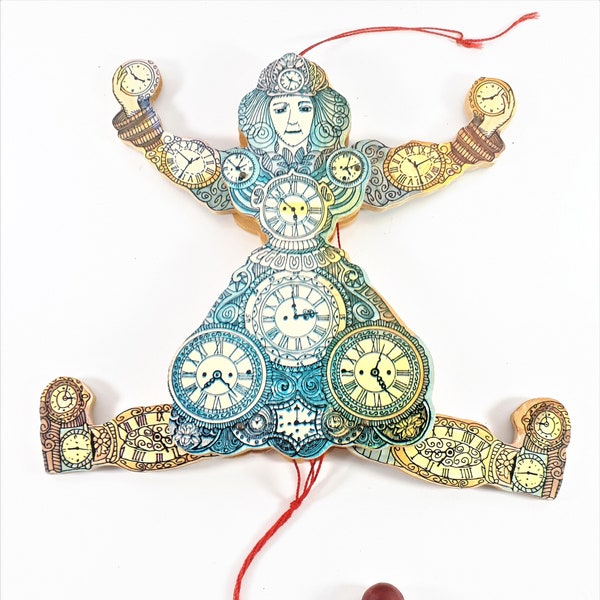 Pull String Puppet - Etsy