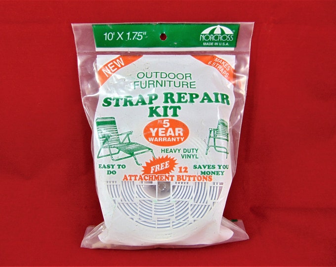 Lawn Chair Strap Repair Kit, Outdoor Furniture Strap Repair Kit, 10' X ...