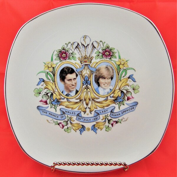 The Royal Wedding Commemorative Plate. Charles and Diana - Etsy