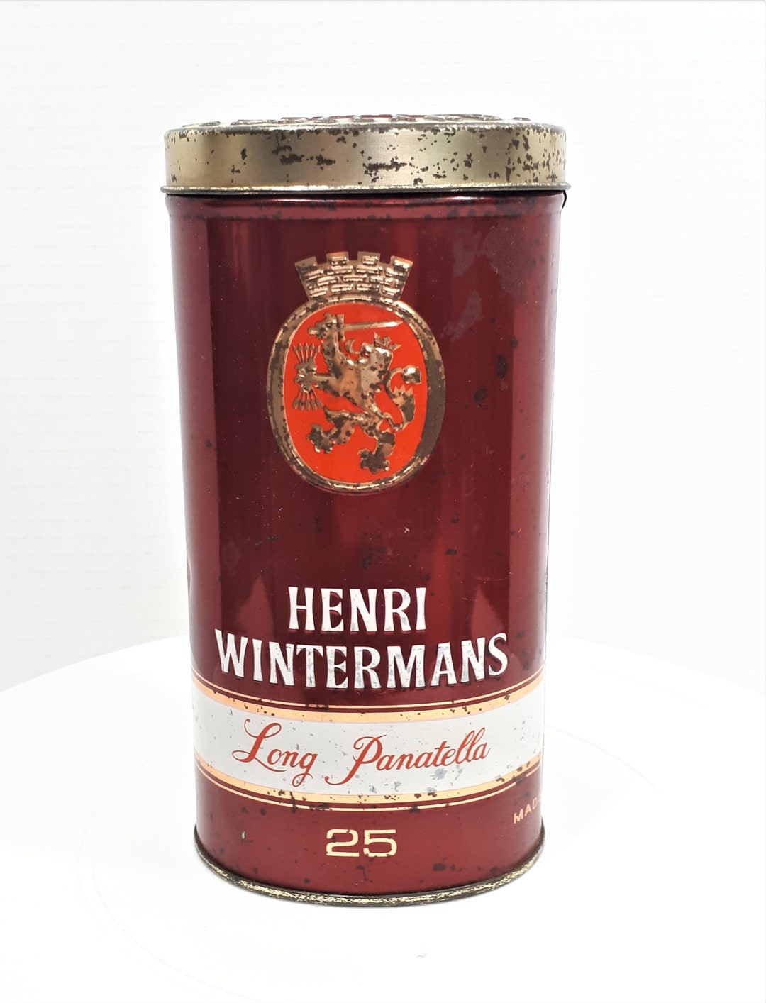 Henri Wintermans Cigar Tin, Holland, Long Panatella Cigars, Collectible ...