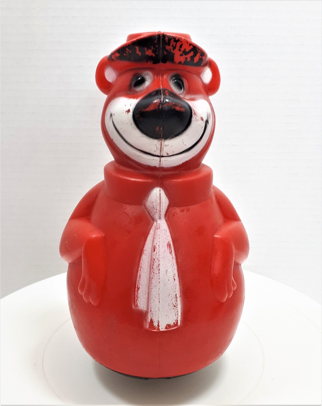 Yogi Bear Musical Chime Roly Poly Blow Mold Toy, Baby Toy, Hanna ...