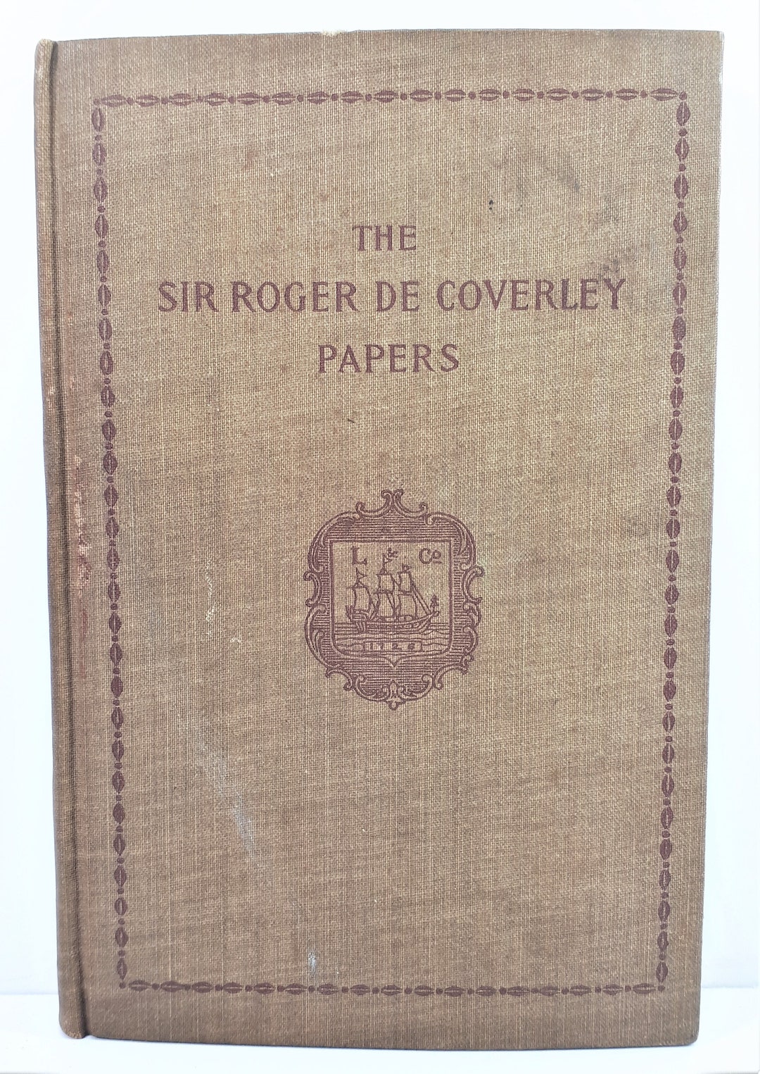 The Sir Roger De Coverley Papers From the Spectator , Longmans' English ...