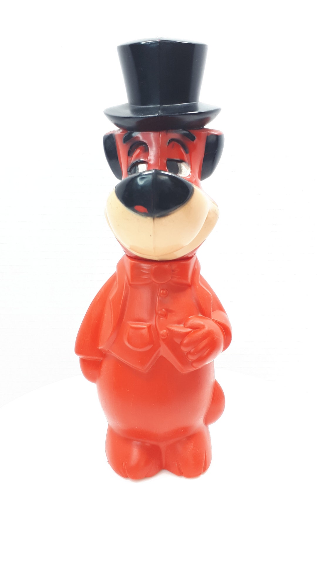 Huckleberry Hound Coin Bank, Hanna-barbera, Blow Mold, Vintage 1960s ...