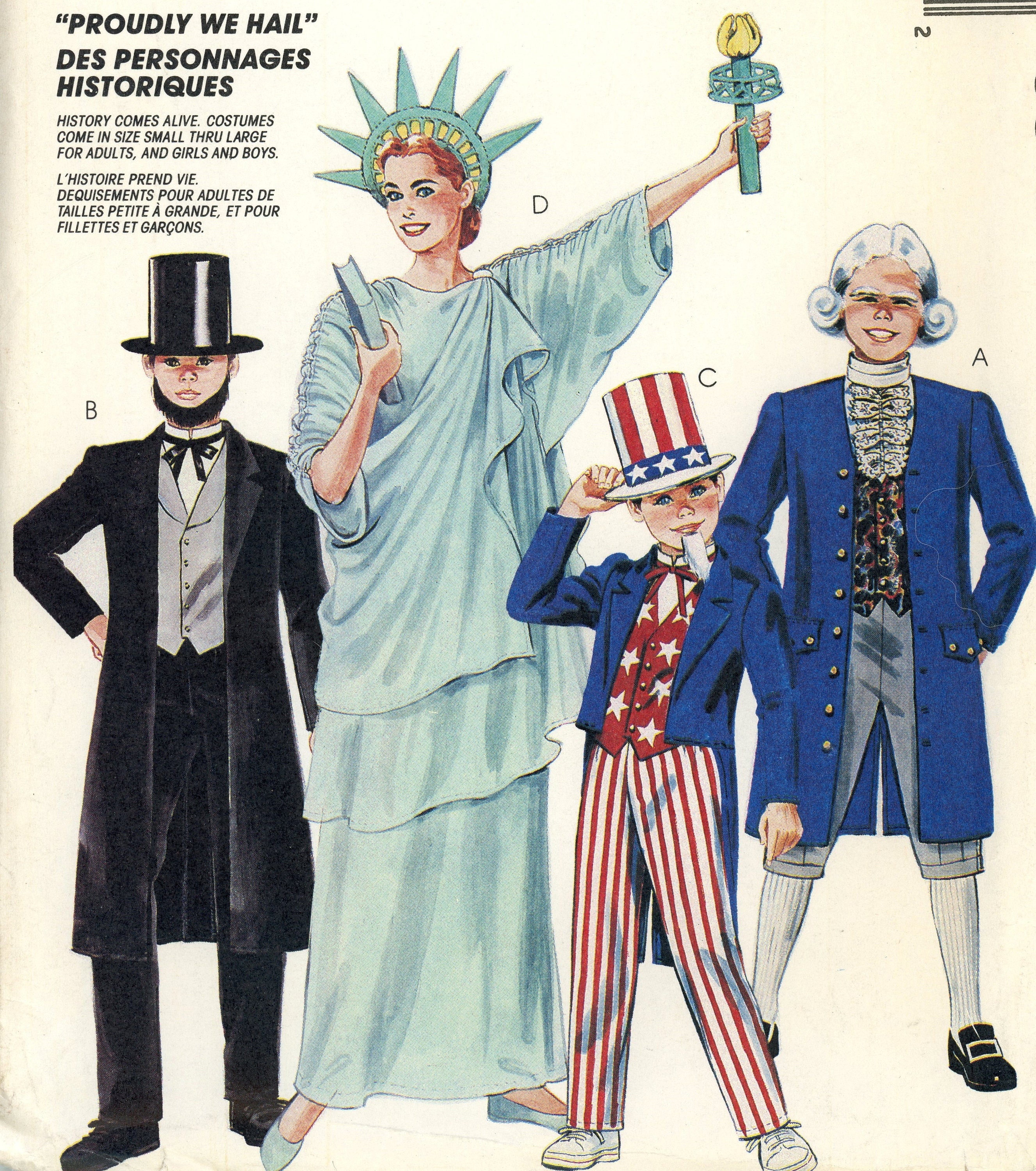 Uncle Sam Costume For Kids