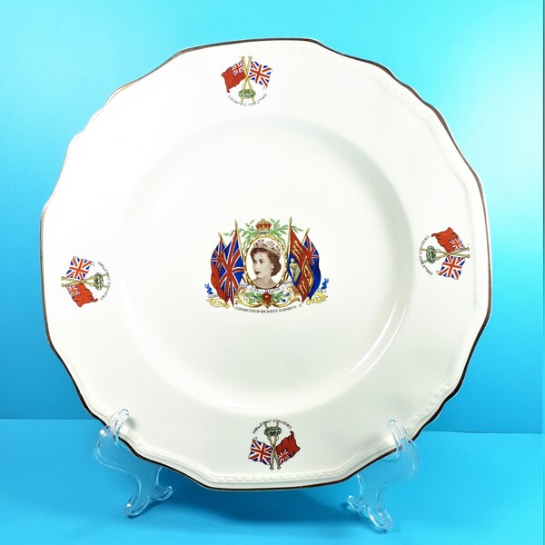 Queen Elizabeth Collector Plate - Etsy