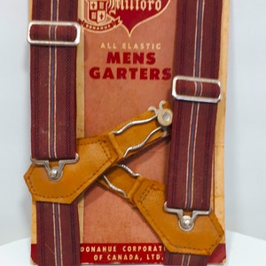1930s Mens Sock Garters, Sock Suspenders, Mr. Milford, Original ...
