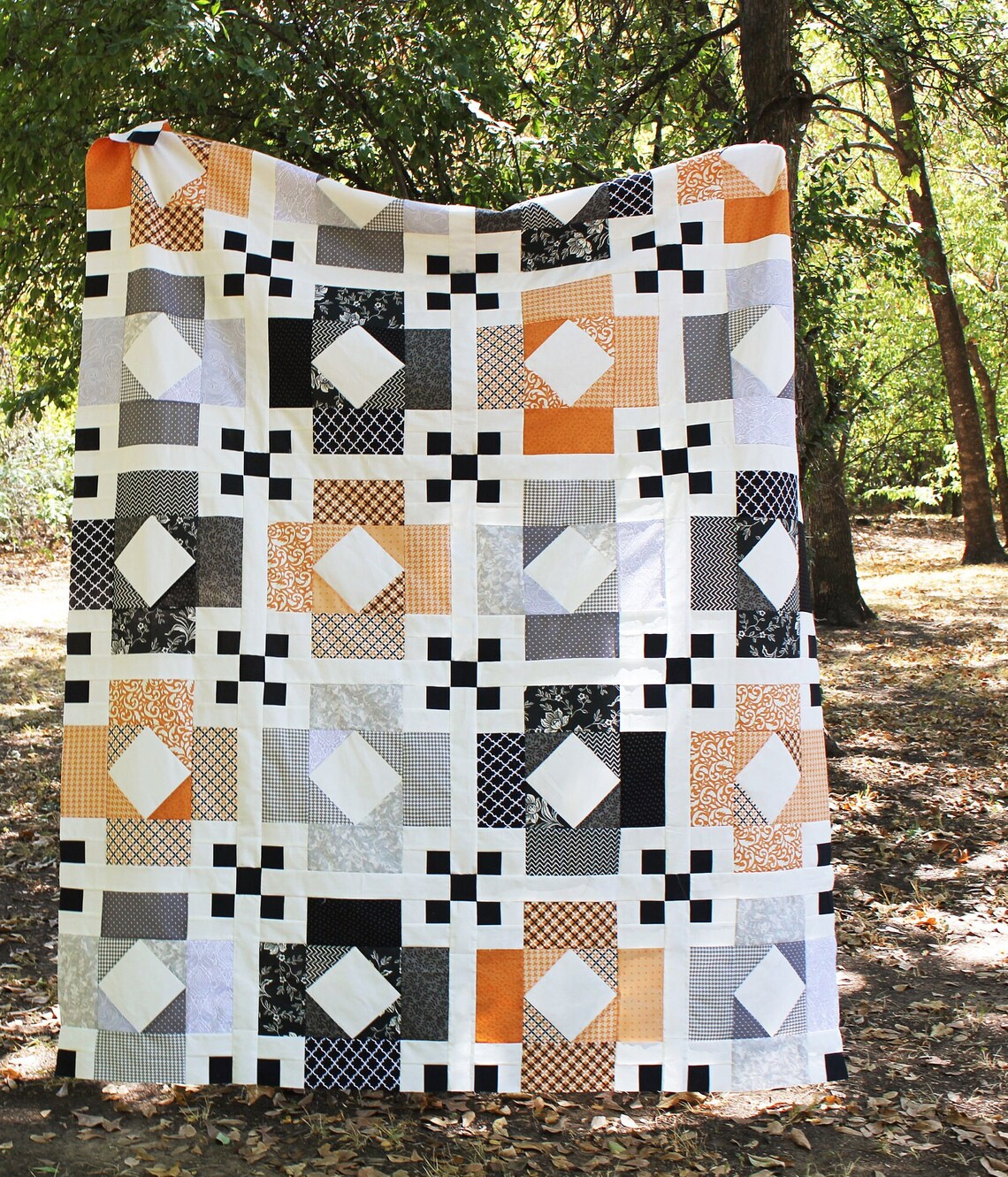 Plus Five Quilt Pattern: Beginner Friendly, Baby or Throw Size (PDF ...