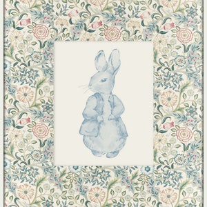 Peter Rabbit Collage Print Set No. 1, Nursery Art Prints, Nursery Decor ...