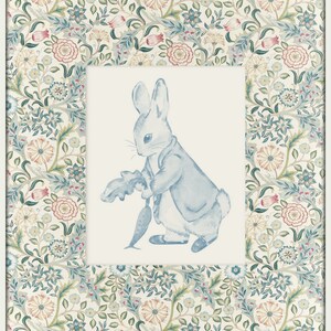 Peter Rabbit Collage Print Set No. 1, Nursery Art Prints, Nursery Decor ...