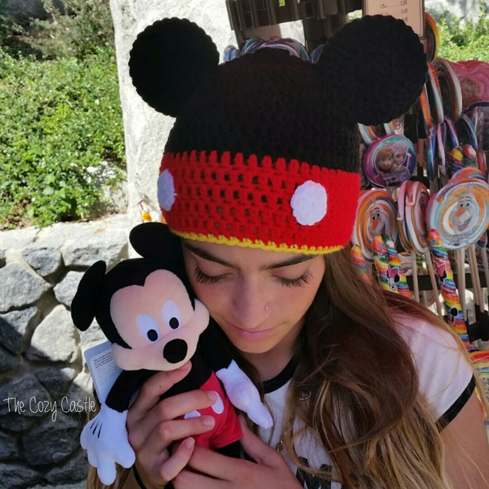 Mickey Mouse Beanie/ Hat Crocheted Disney Character Hat - Etsy