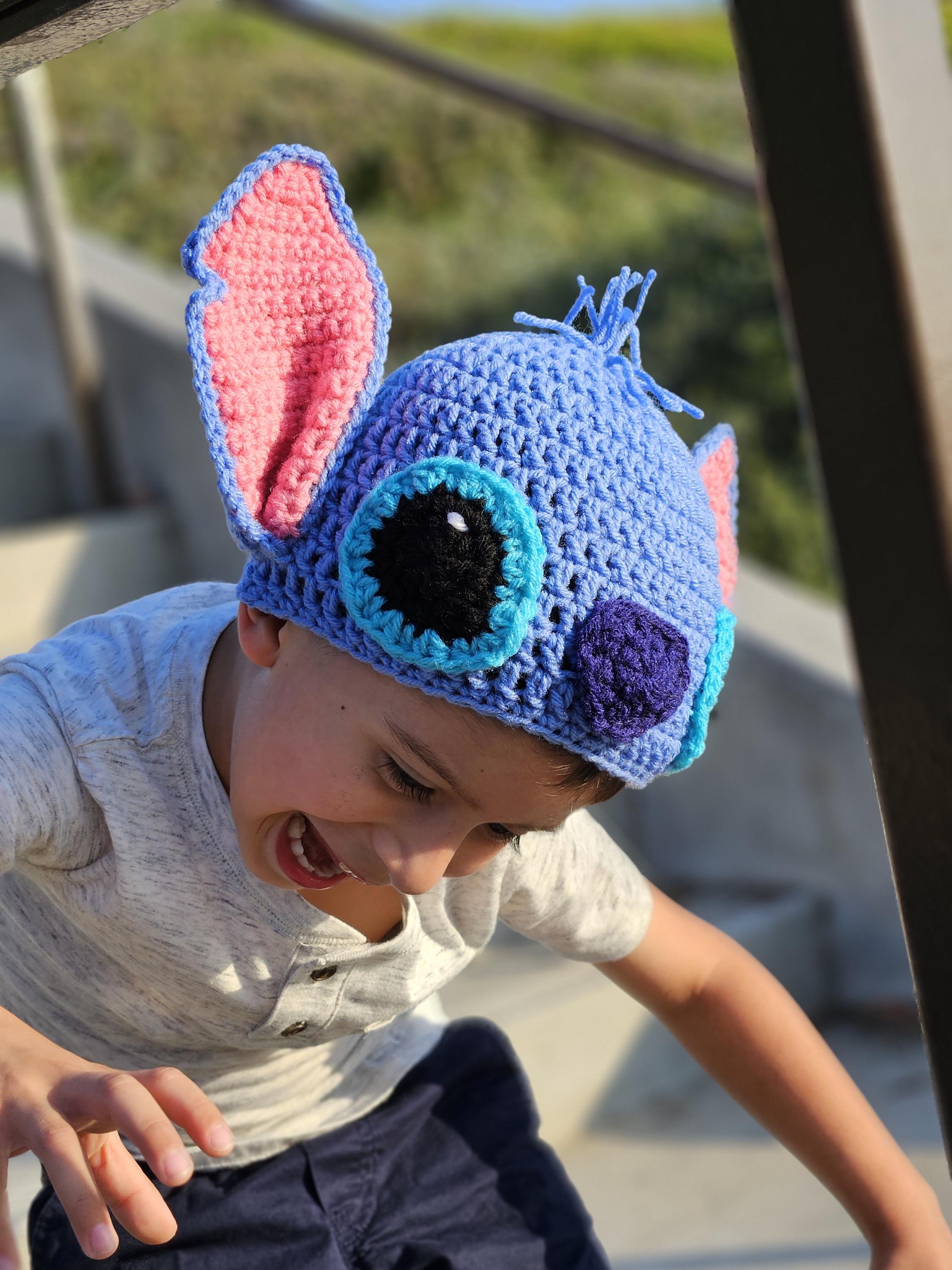 Stitch Beanie CROCHET PATTERN - Lilo and Stitch Character Hat - Etsy