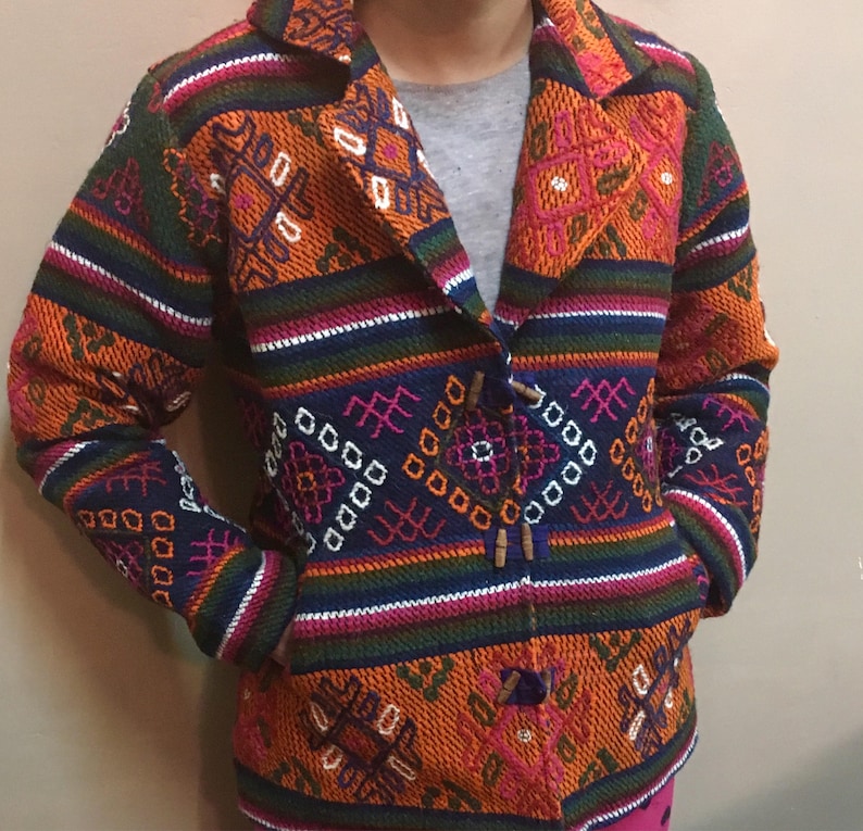 Hand Woven Sheep Wool yathra Coat From Bhutan - Etsy
