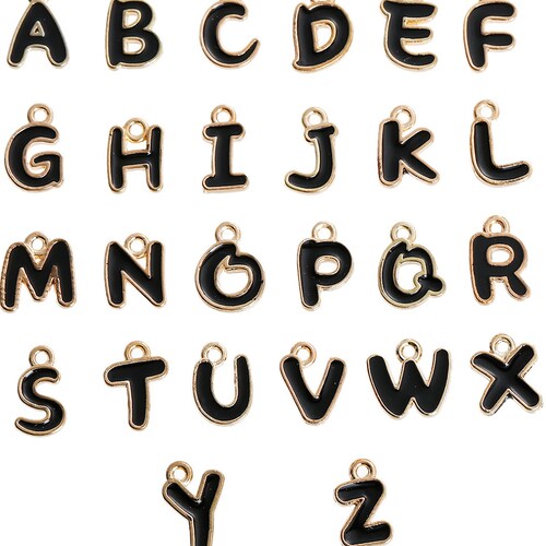 26 Enamel Alphabet Letters A-Z Small 26 Alphabet Letter - Etsy