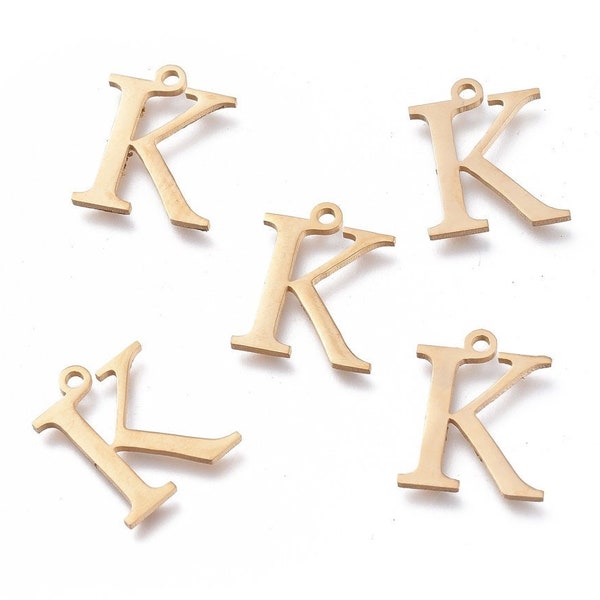Letter K Charms - Etsy