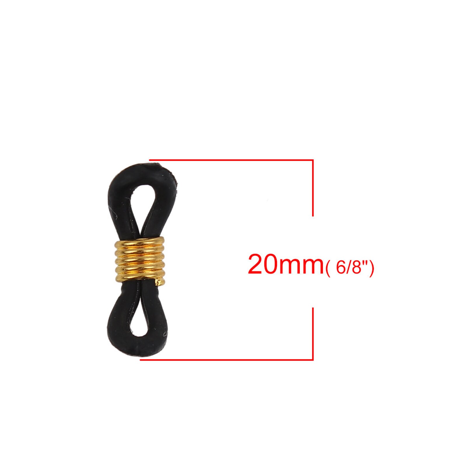 50 Rubber Eyeglasses Chain Holder - Etsy