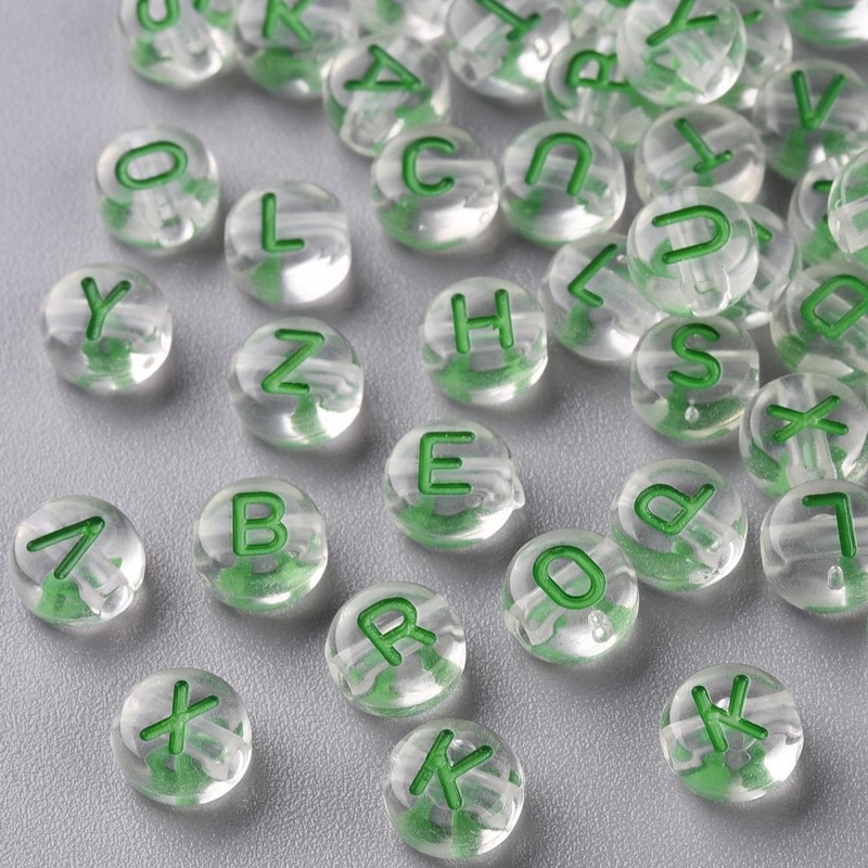 Alphabet Beads - Etsy