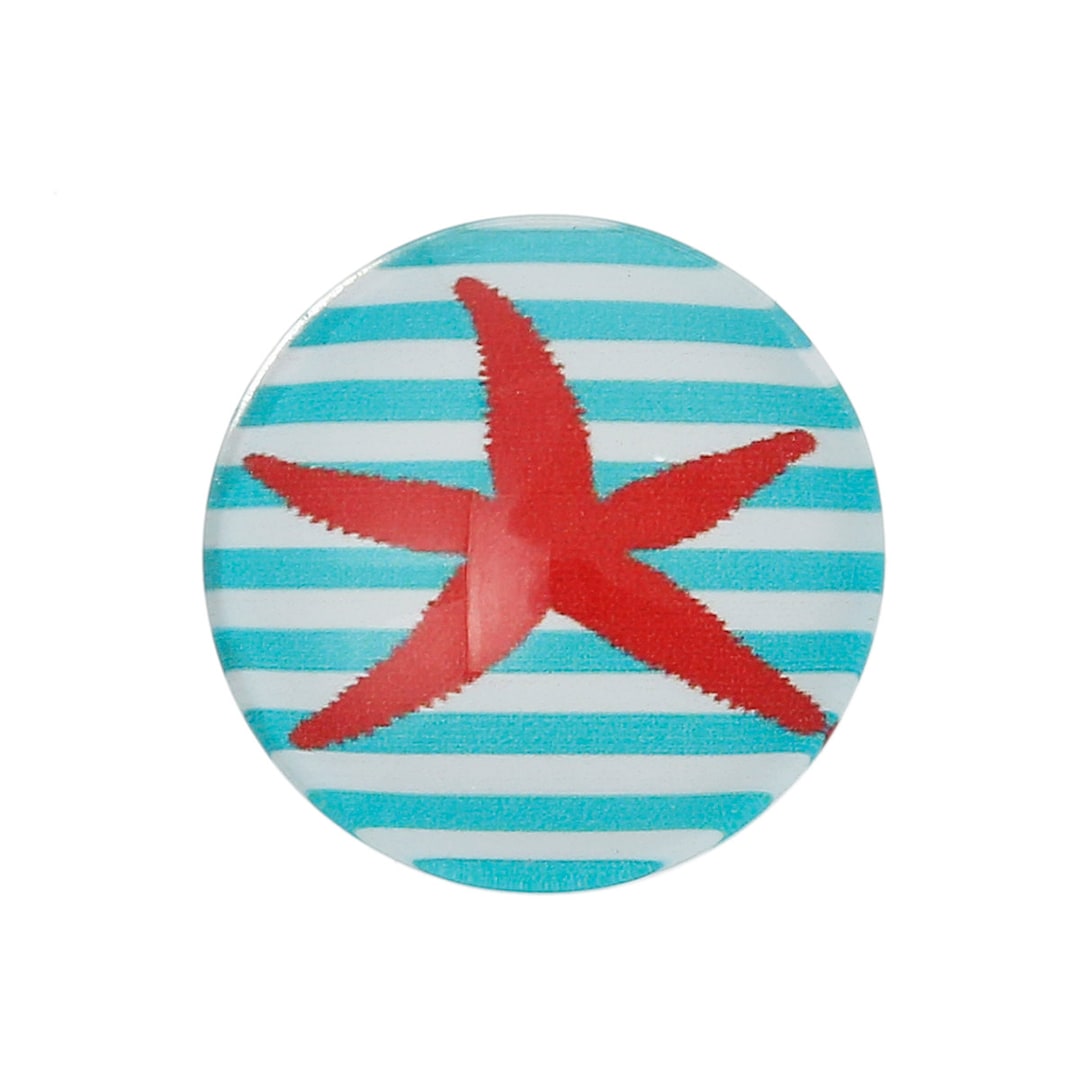 20mm Starfish Cabochon Glass Dome Seal, 30 Stripe Cabs - Etsy