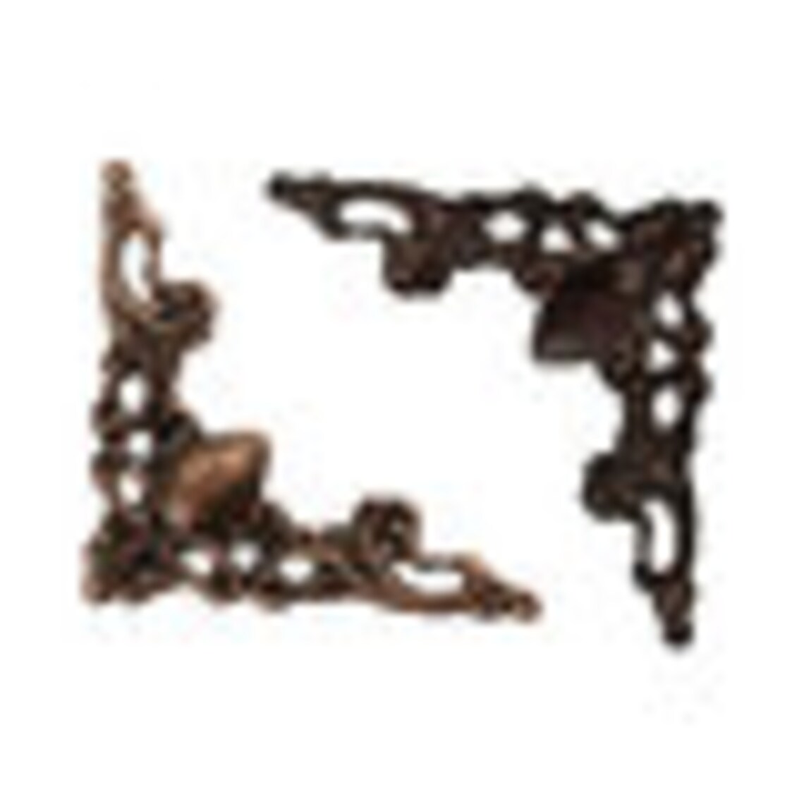 Triangle Filigree Embellishments Scrapbook Embellishments - Etsy