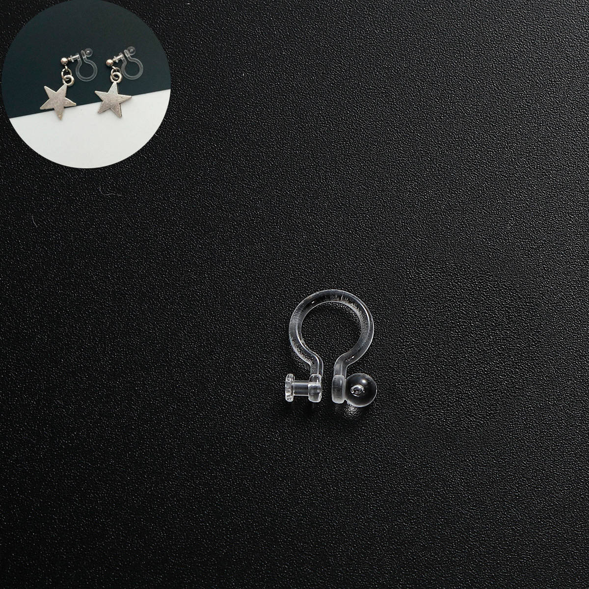Resin Earring Clips Clip on Earring Findings Non Pierced - Etsy