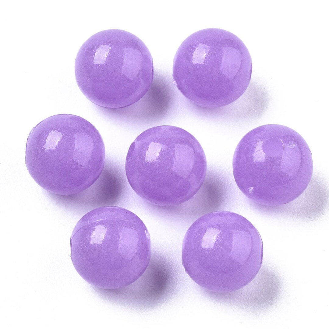 100 Glow in the Dark Beads 10mm 8mm 6mm - Etsy