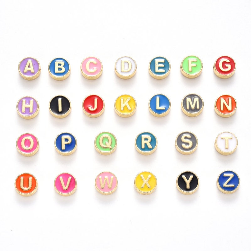 Letter Beads - Etsy
