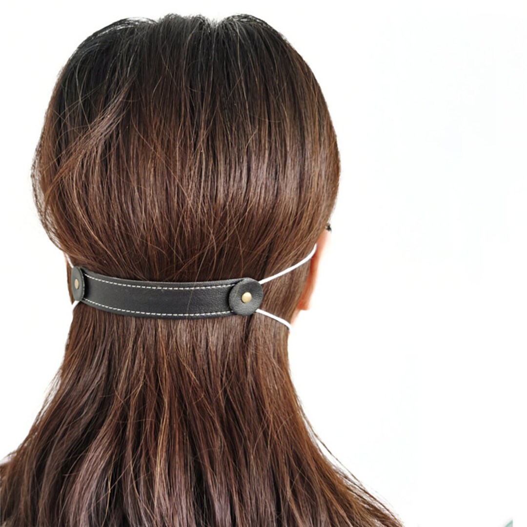 5 Black Ear Savers, Mask Band Extender, 0502 - Etsy