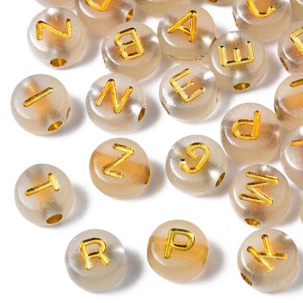 Alphabet Beads - Etsy