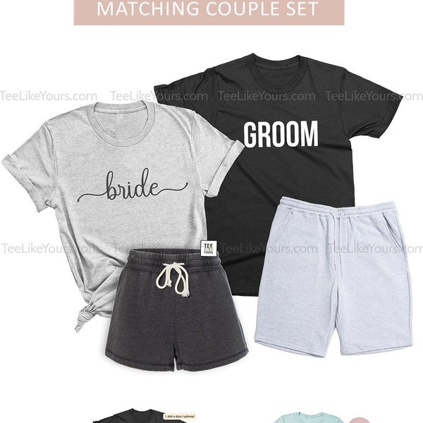 Matching Bride and Groom Sweat Outfits - Etsy