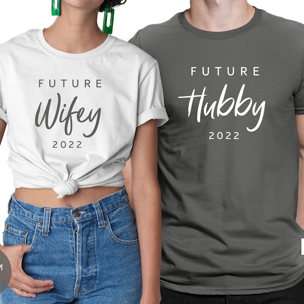 Engagement Couple Shirts - Etsy