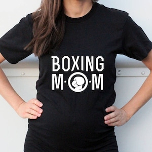 Boxing Mom Tee - Boxing Mama T-shirt - Funny Boxing T-shirt - Gift for ...